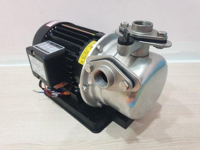 【優質五金】川山牌 1HP 不鏽鋼噴射式抽水馬達 抽井水適用 噴射抽水機 白鐵 可抽地下水9米 | Yahoo拍賣