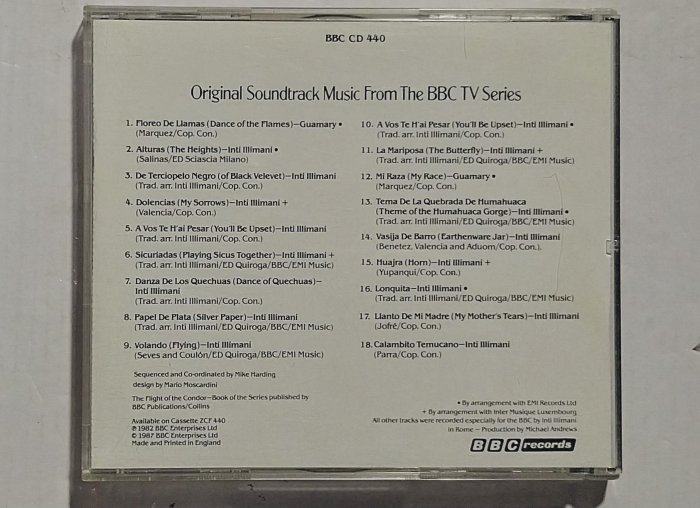 TAS名盤/THE FLIGHT OF THE CONDOR鷹之翱翔/英國版無IFPI/...W | Yahoo拍賣