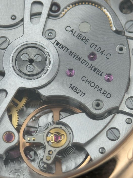 樂時計 訂價七十多萬 原裝鑽石框 蕭邦錶 經典系列 Chopard Classic Manufacture 171289-5001 玫瑰金 ...
