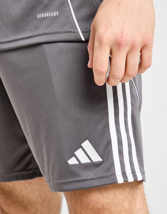 【BOUTIQUE】adidas Tiro Poly 鐵灰色機能短褲 AEROREADY 歐洲限定 一元起標 | Yahoo拍賣