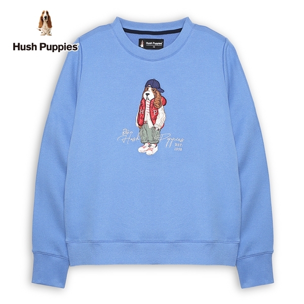 Hush Puppies 上衣 女裝精緻美式休閒棒球帽狗長袖上衣 | 大學T | Yahoo購物中心