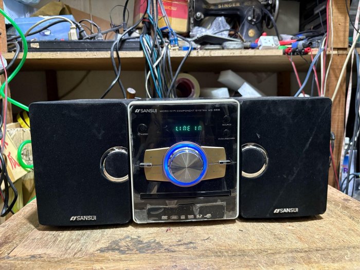 低價起標！零件機...sansui ms655 微型組合音響...710 | Yahoo拍賣
