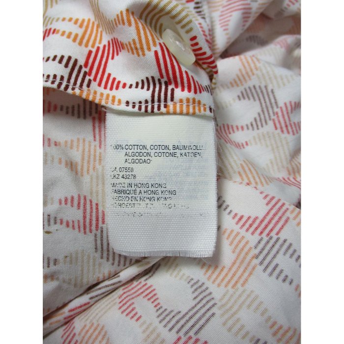 男 ~【MEXX】橘紅色印花休閒襯衫(6C137)~99元起標~ | Yahoo拍賣