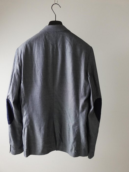 CA 瑞典品牌 H&M 灰藍 合身版 休閒西裝外套 EUR 48號 一元起標無底價C459 | Yahoo拍賣