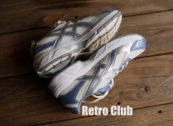 Retro CLUB【一元起標】【全新】日本品牌 ASICS GEL-1130 藍奶油白配色 慢跑鞋 F25402 | Yahoo拍賣