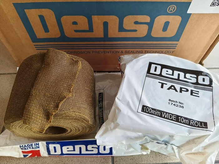 【打狗五金舖】英國DENSO TAPE 防蝕膠帶100mm×10M~IMPA 812472 牛油布.船舶油布.船舶防蝕帶 | Yahoo拍賣