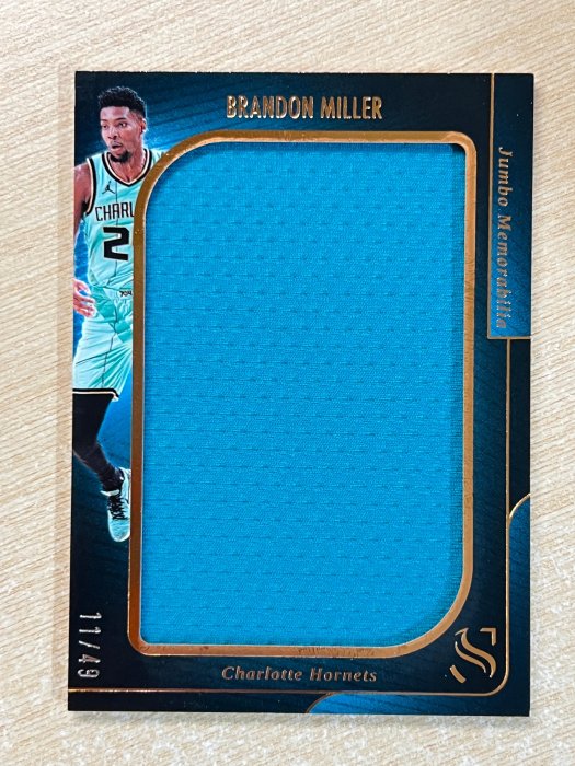 限量/49 Brandon Miller 球衣 SILHOUETTE 2024-25 318 | Yahoo拍賣