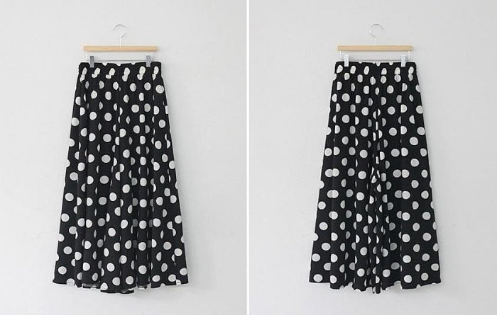 Forever Kids 正韓 大圓點點口袋寬褲裙【K27008】 | Yahoo拍賣