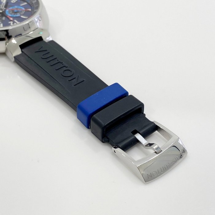 金運名錶當舖 Louis Vuitton 路易威登 LV Q102D 計時碼錶 石英機芯 41mm 單錶現貨G84 | Yahoo拍賣