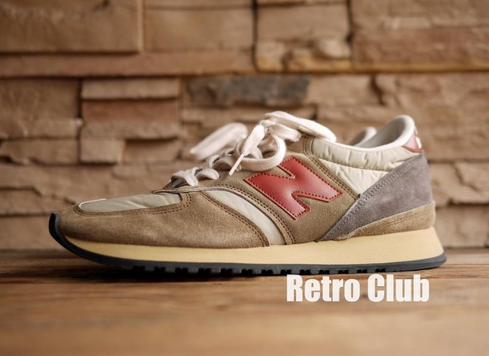 Retro CLUB【一元起標】【近全新】美國 NEW BALANCE M730BBR 英製 Made in UK 麂皮拼接尼龍 復古慢跑鞋 ...
