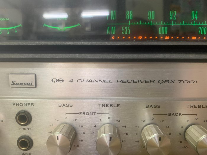 日本山水 SANSUI QRX-7001 收音擴大機 功能正常 | Yahoo拍賣