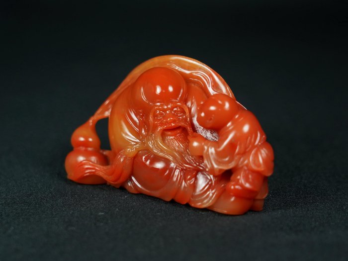 名家作品～石痴 芙蓉 壽仙 (有款/69x18x42,69g/欣賞) | Yahoo拍賣