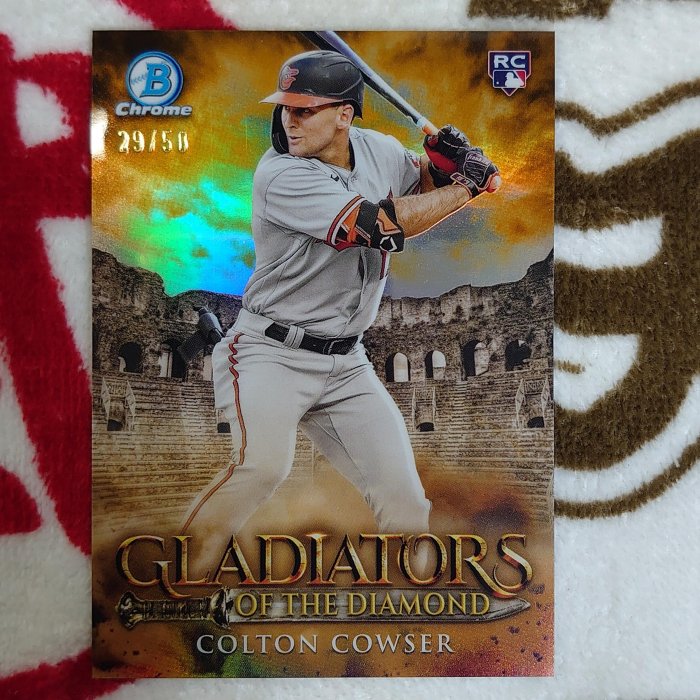 [ 日米哈棒 ] 2024 Bowman Chrome Colton Cowser RC 限量新人特卡 #/50 GLADIATORS | Yahoo拍賣