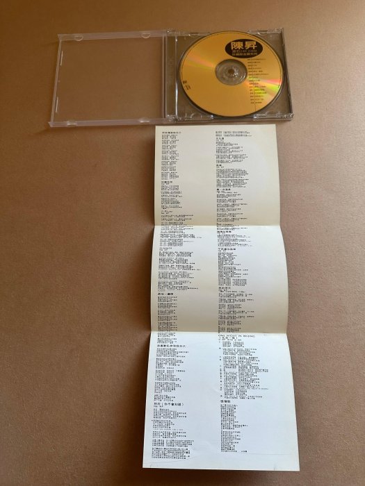 陳昇 24K 24Bit珍藏版金碟系列 滾石唱片發行首版CD | Yahoo拍賣