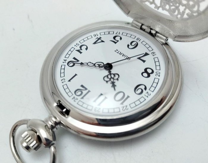 【timekeeper】 全新帶鏈石英獵人懷錶 | Yahoo拍賣