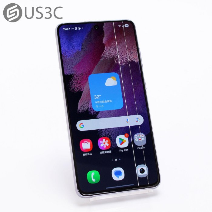 【US3C-台南店】【一元起標】Samsung Galaxy S21 FE 5G SM-G9900 8G/256G 5G 6.4吋 薰衣紫 後 ...