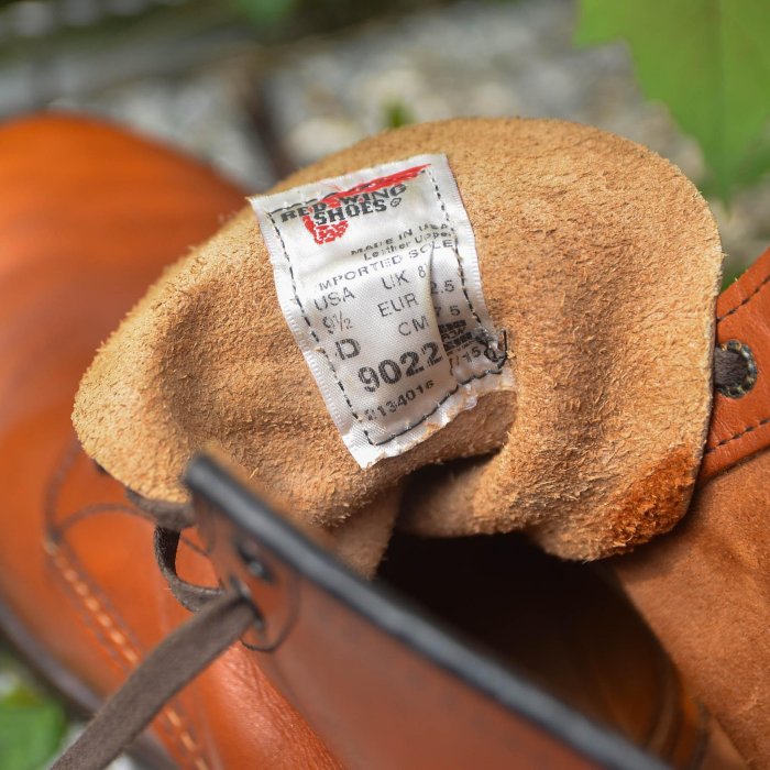 極美品! 美國經典 RED WING Beckman 9022 茶色工作靴 9.5D 一元起標! | Yahoo拍賣