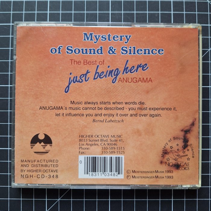 ※藏樂小舖※(演奏CD)夜鶯 The Best Of Anugama Just Being Here | Yahoo拍賣