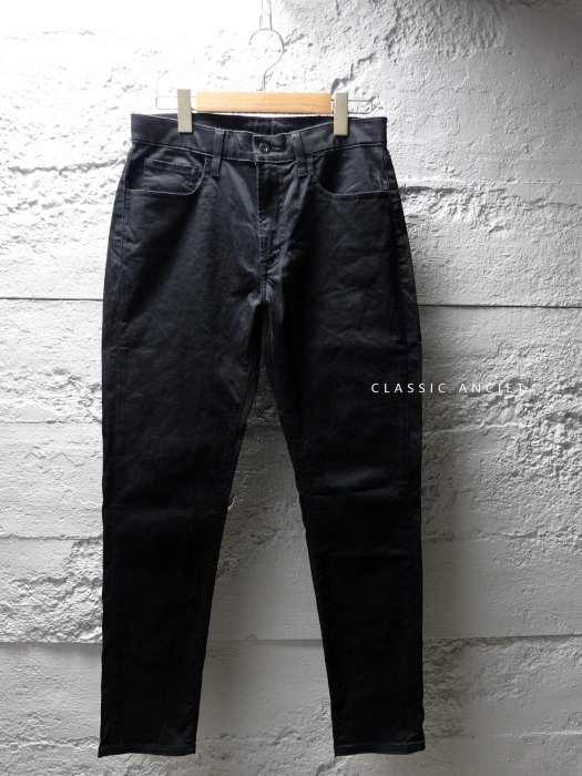 CA 日本品牌 UNIQLO 黑色 合身版 彈性牛仔褲 M號 一元起標無底價D34 | Yahoo拍賣