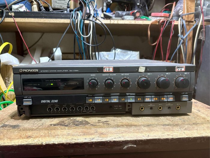 低價起標！零件機...需自取 高階pioneer sa-v220卡拉ok擴大機..476 | Yahoo拍賣