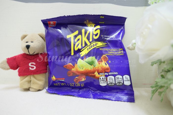 【Sunny Buy】 預購 BARCEL TAKIS FUEGO 檸檬+辣椒脆片 28克 | Yahoo拍賣