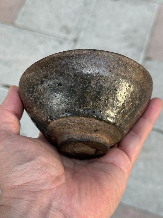 @@ 石趣齋文物 @@宋代建窯全金屬全口小束口盞-H63(包老到代) | Yahoo拍賣