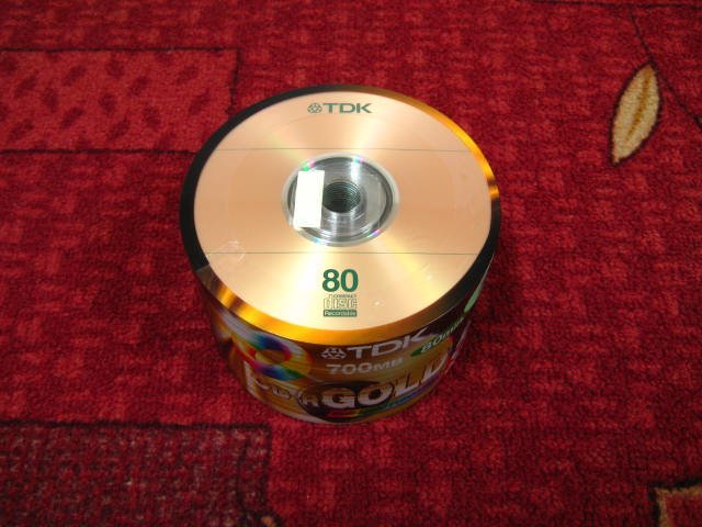 國內大廠錸德製，TDK 80MIN GOLD CD-R 頂級深水藍片，燒錄音樂專用，絕版精品，現貨特價 | Yahoo拍賣