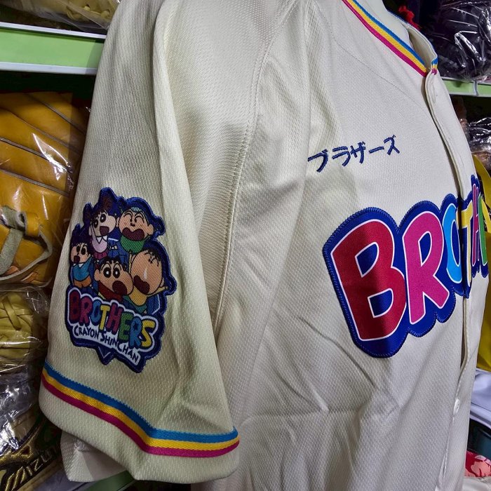 貳拾肆棒球-中華職棒大聯盟CPBL中信兄弟 x 蠟筆小新聯名球衣 3XL | Yahoo拍賣