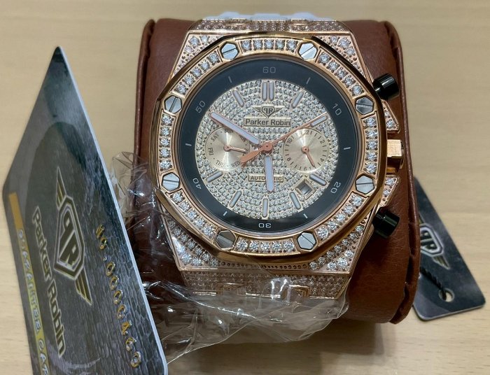 【週日21:00】57~EC4～義大利時尚機械錶，2022於美國檀香山唐人街金融區西Maunakea購買，走時標準(委託品不保真) | Yahoo拍賣