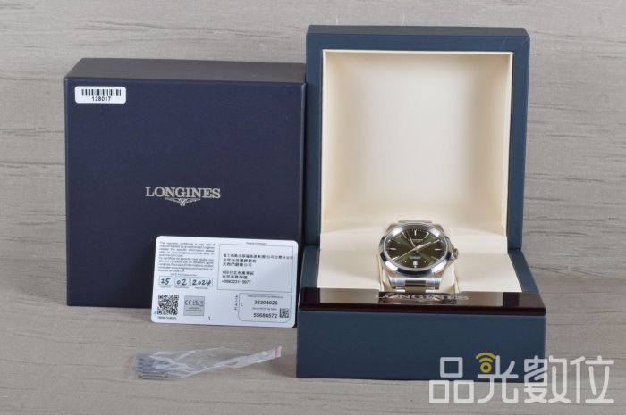 【品光數位】Longines 浪琴 Conquest 征服者系列 L38304026 機械錶 41mm #128017 | Yahoo拍賣