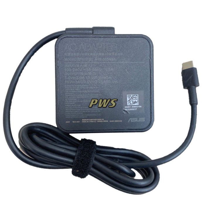 ☆【全新 ASUS 原廠 USB-C TYPE-C 65W 變壓器】☆A19-065N3A | Yahoo拍賣