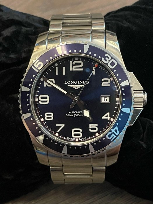 Longines 浪琴 水鬼款 黑色 | Yahoo拍賣