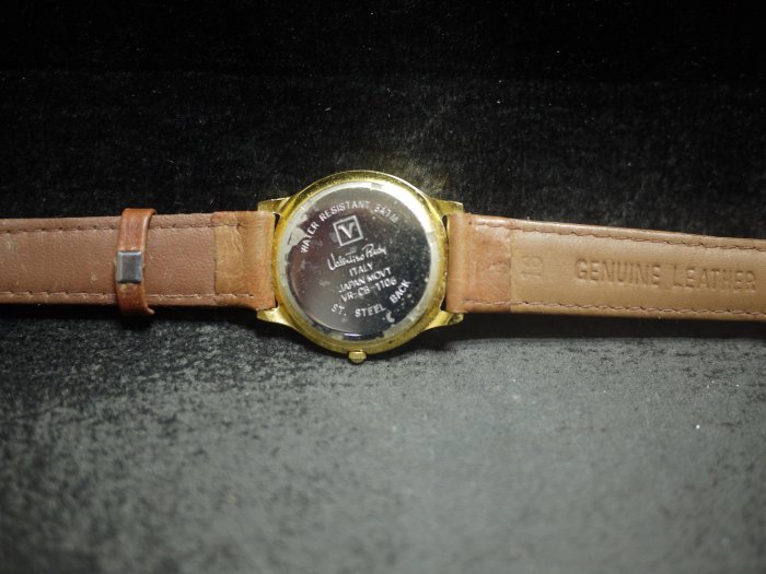 【阿輝の古物】手錶_ Valentino Rudy Italy Japan MOVT VR-CB-110 6未測試_#E10 | Yahoo拍賣