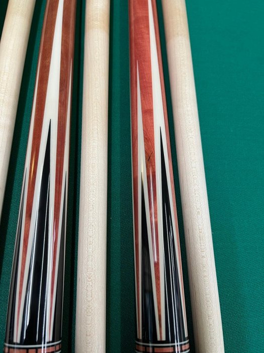 全新仿Southwest(SW) 粉紅象牙木12插鑲嵌米卡它&黑檀木 仿紹 球桿 中輪21mm可接正SW前節 | Yahoo拍賣