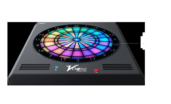4165本通 現貨免運費 Vdarts H3L 發光靶 含飛鏢 可連結網路 居家射飛鏢 與世界連線 家用靶(壁掛式) | Yahoo拍賣