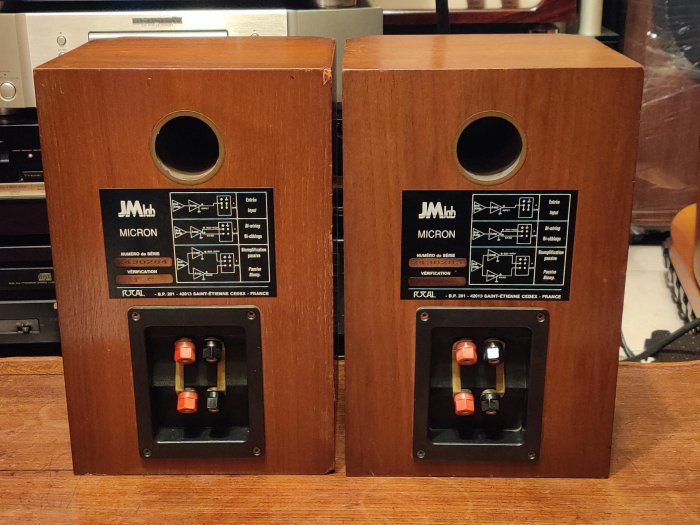 法國製 Focal JM Lab Micron 小型書架式桌上美聲喇叭 65W 4歐姆 88.5db 功能正常音質優越 | Yahoo拍賣