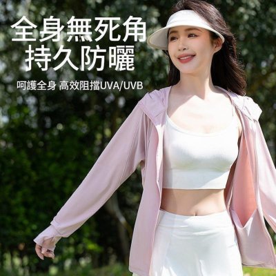 【紫色星球】外套 防曬外套 冰絲外套 男女同款【F2089】遮陽外套 冰感 抗UV 抗紫外線 薄外套 L-2XL | Yahoo拍賣