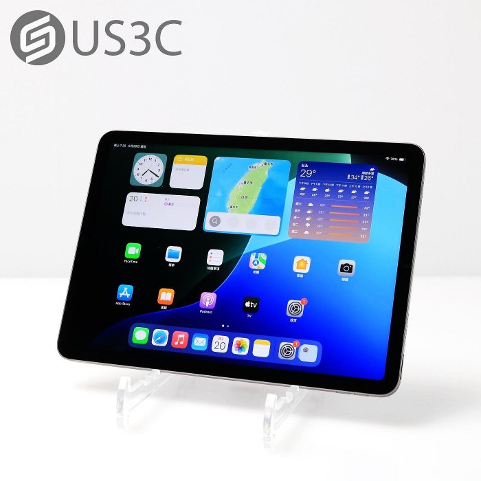 【US3C-桃園春日店】【一元起標】公司貨 Apple iPad Air 第5代 M1 64G WiFi 太空灰 10.9吋 1200萬畫素 二手平板 | Yahoo拍賣