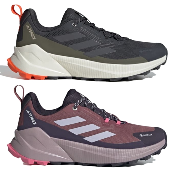 Adidas 登山鞋 男鞋 女鞋 GTX 防水 TERREX TRAILMAKER 2.0 黑灰/酒紅【運動世界】IE5148/IG1767 ...