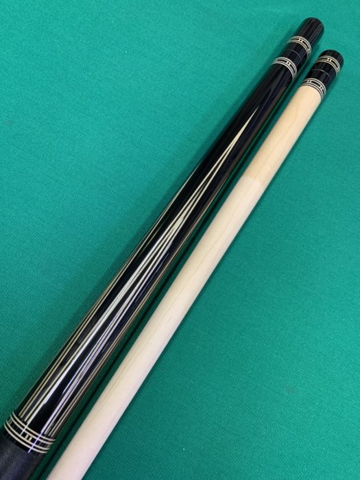 全新仿Southwest(SW) 黑檀木六插黑檀木 白黑白色板 細格 仿紹球桿 中輪21mm可接正SW前節 | Yahoo拍賣