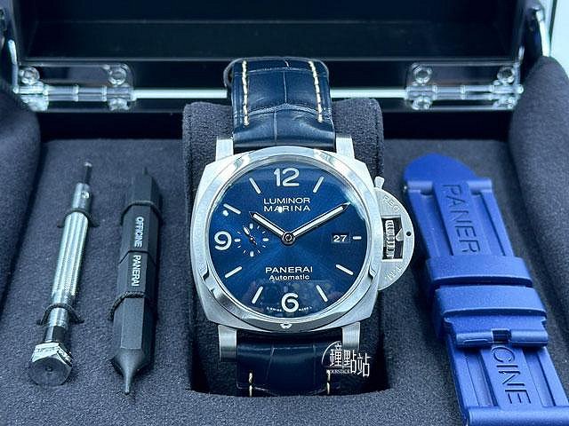 【鐘點站名錶】 全新 2022年 沛納海 Pam1313 LUMINOR MARINA 三日鍊 44mm 專利護橋錶冠鎖 9010 自動機芯 ...
