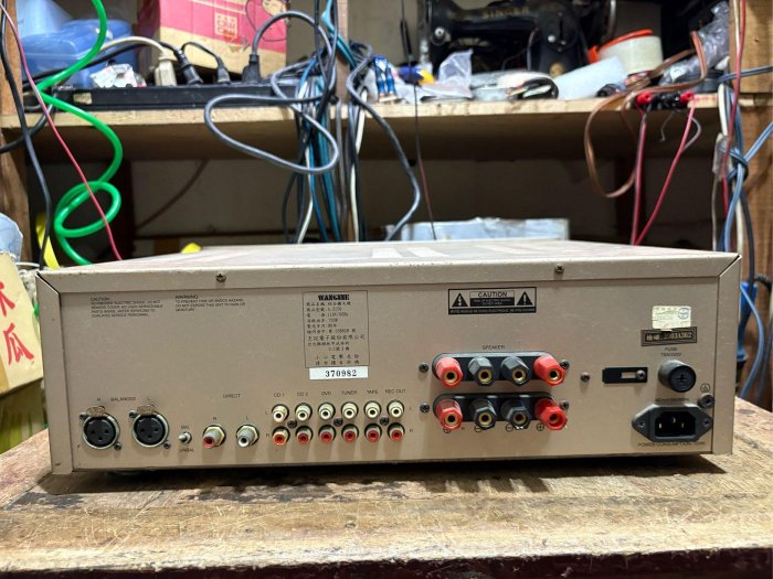 低價起標！零件機...王記wangine a2150大功率綜合擴大機..499 | Yahoo拍賣