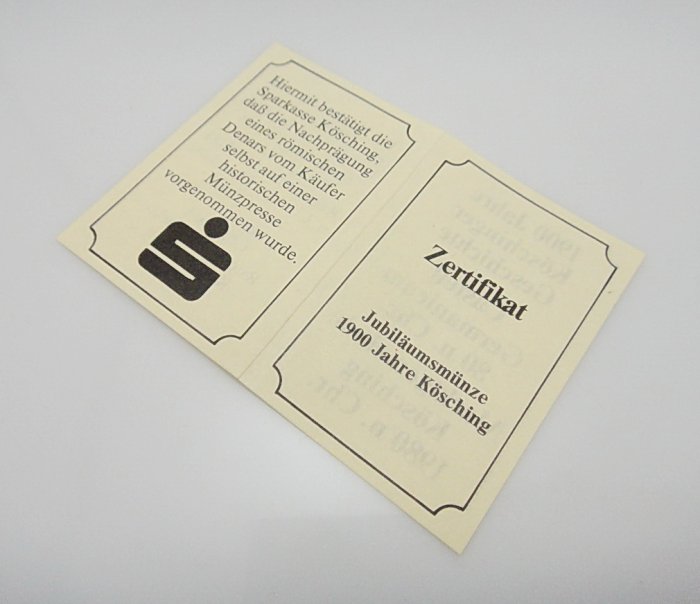 【timekeeper】 羅馬帝國凱撒建立日耳曼城堡1900周年紀念純銀幣(盒裝品),五個一標(免運) | Yahoo拍賣