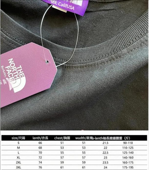 特價福利220g精梳純棉高品質三標齊全不起球不變形The North Face經典小標印花純棉短袖T恤男女同款T恤S-3XL | Yahoo拍賣