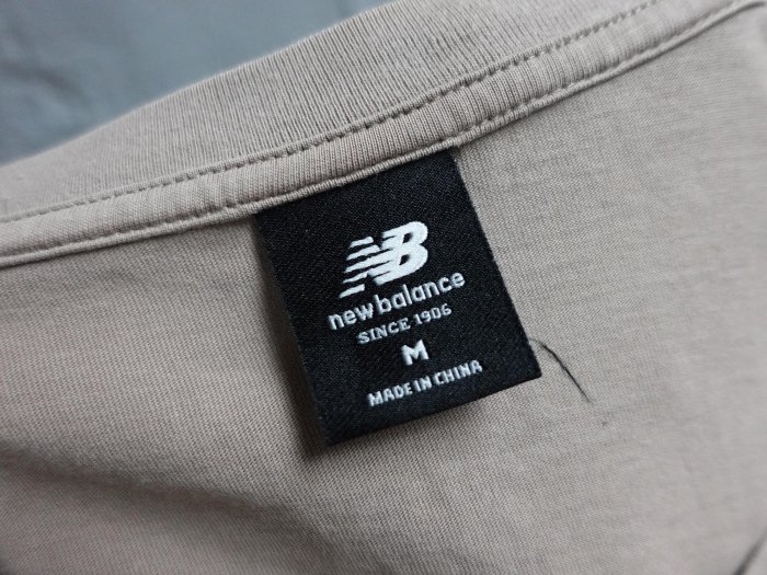 CA 紐巴倫 new balanc 淺咖 休閒短t M號 一元起標無底價E333 | Yahoo拍賣