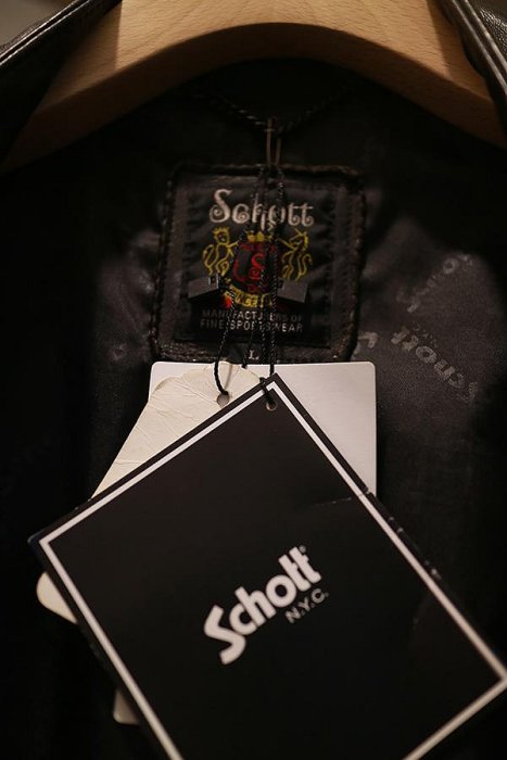 [ Satisfaction ] Schott經典騎士立領斜拉鍊羊皮皮衣 | Yahoo拍賣