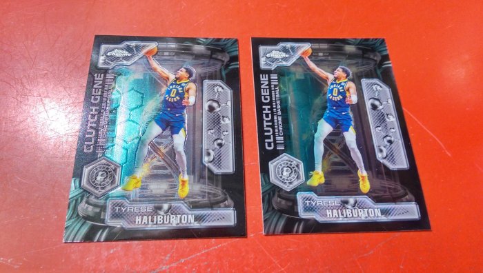 GB】25-26 Topps Chrome【Tyrese Haliburton】Clutch Gene特卡 2張一起賣 | Yahoo拍賣
