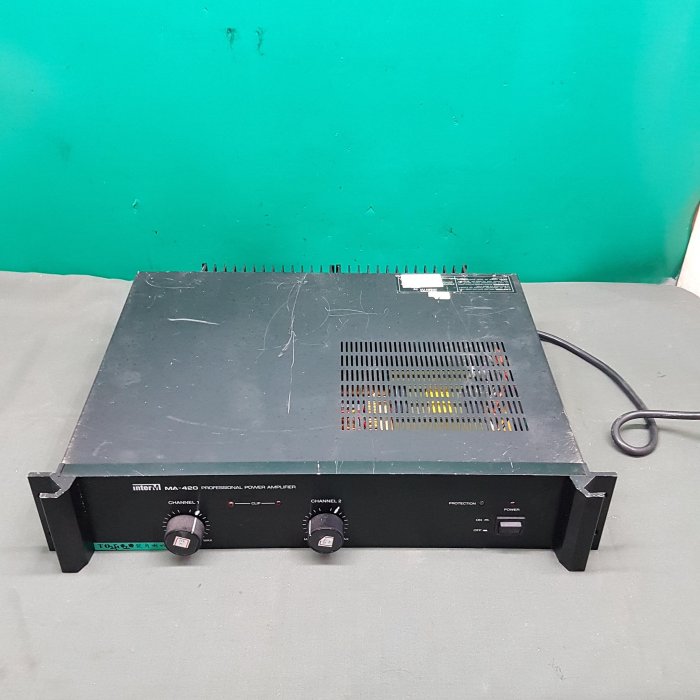 紅螞蟻跳蚤屋 -- (H725) interM MA-420 後級擴大機 故障/限自取 請看說明【歡迎下標】 | Yahoo拍賣