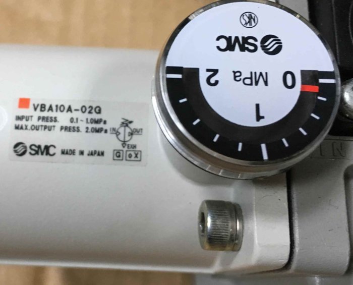 日本SMC-VBA系列 空壓增壓閥 氣壓增壓缸 VBA10A-02GN型(VBA1110-02GN) 增壓比1:2 | Yahoo拍賣