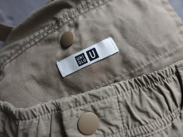 CA 日本品牌 UNIQLO 卡其色 降落傘工裝短褲 S號 一元起標無底價H70 | Yahoo拍賣